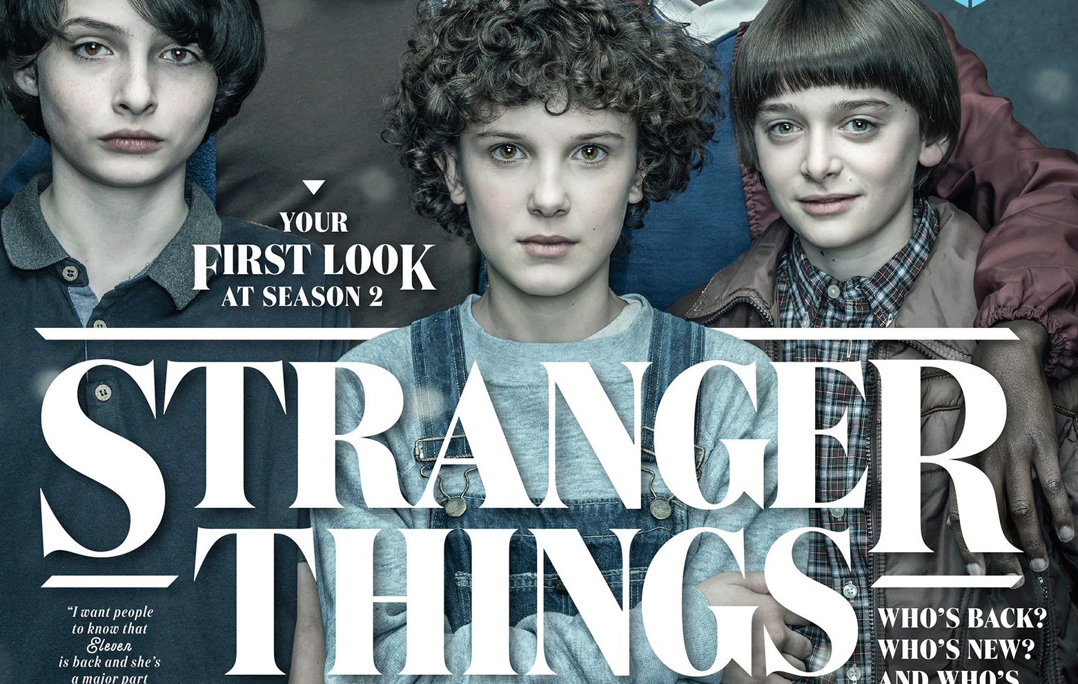 'Stranger Things': Sus protagonistas acaparan la portada de ...