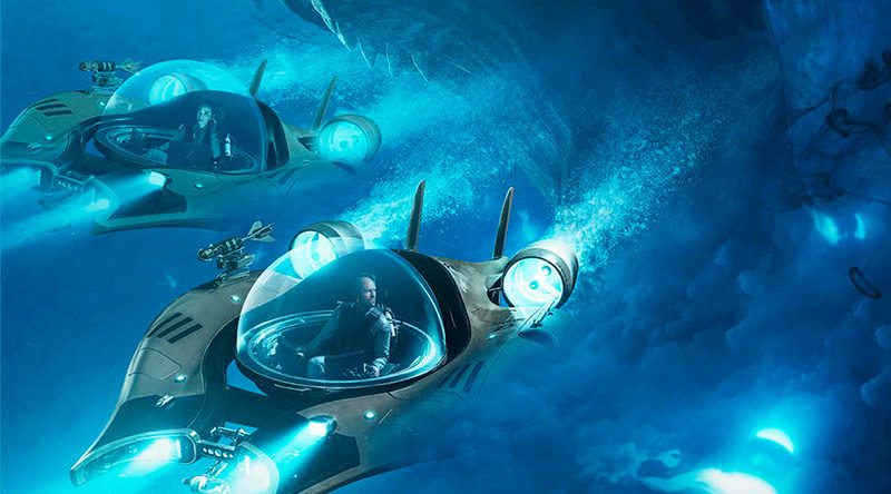 'Megalodón': Nuevo póster con Jason Statham vs la gran bestia marina