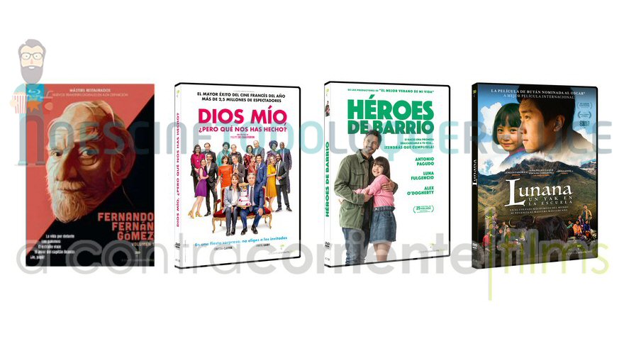 Lanzamientos de diciembre en DVD y Blu-ray de A Contracorriente Films