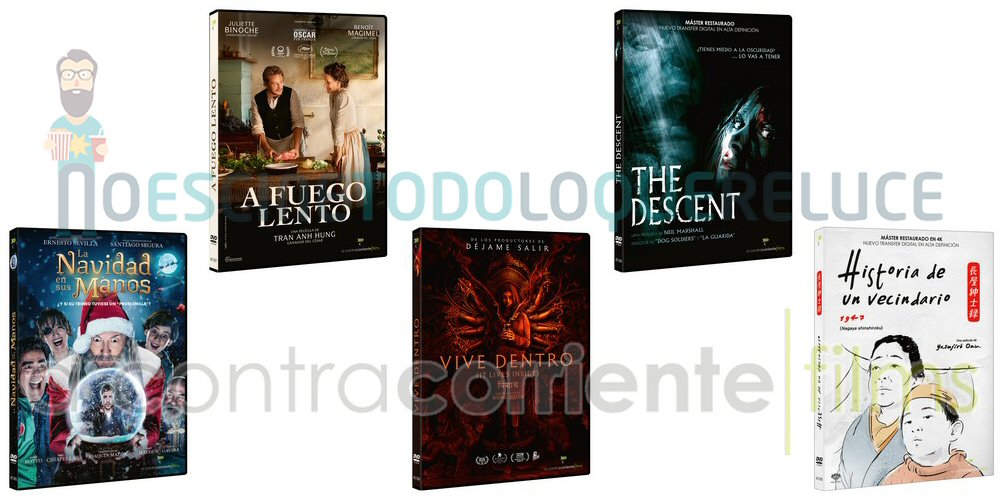 Lanzamientos de abril en DVD y Blu-ray de A Contracorriente Films